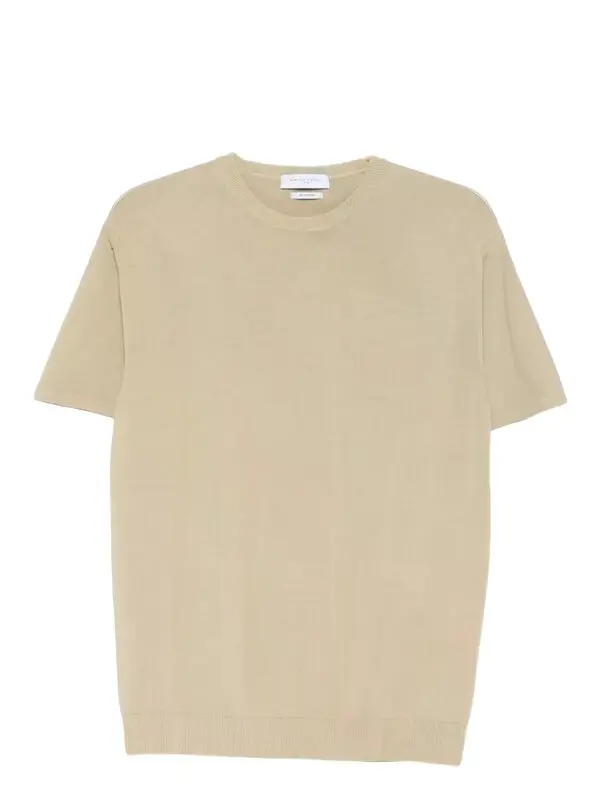 DANIELE FIESOLI Round-neck T-shirt - Neutrals