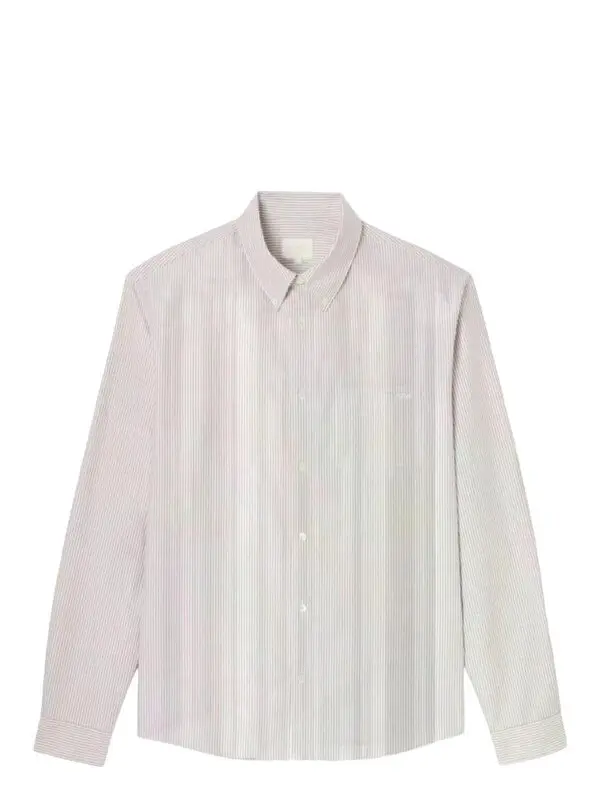 A.p.c. Striped Buttoned Shirt - Neutrals