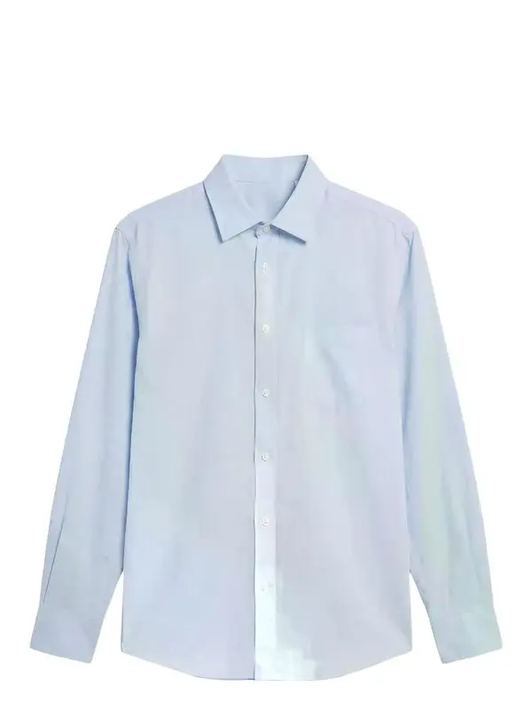 Hartford Paul Pocket Shirt - Blue