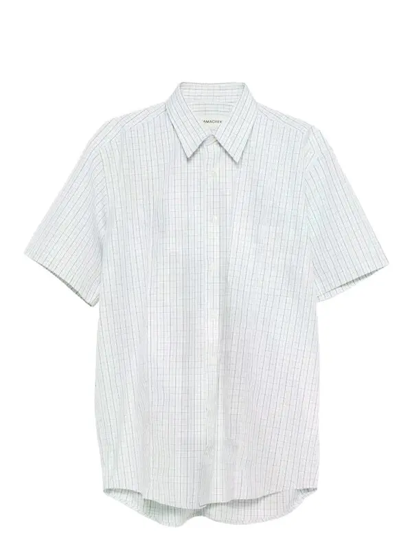 NAMACHEKO Cordelia Checked Shirt - Green