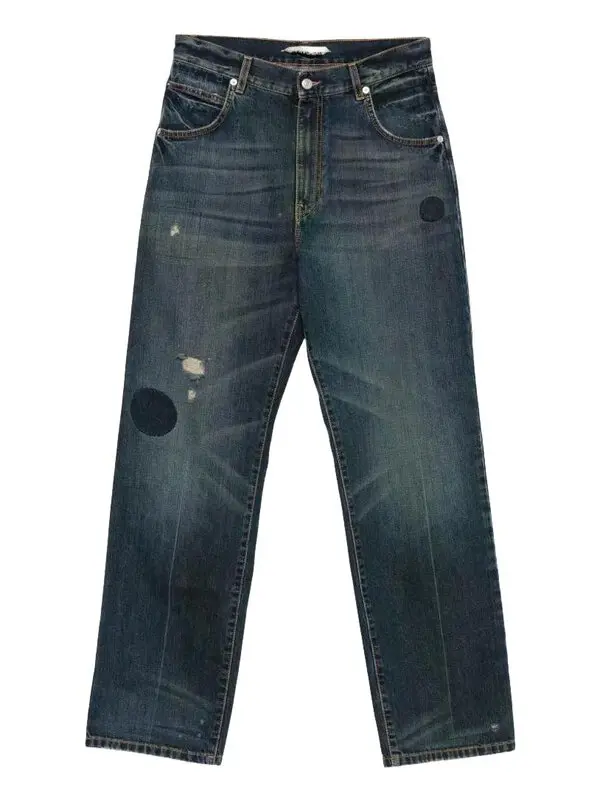 NAMACHEKO Patch Jeans - Blue