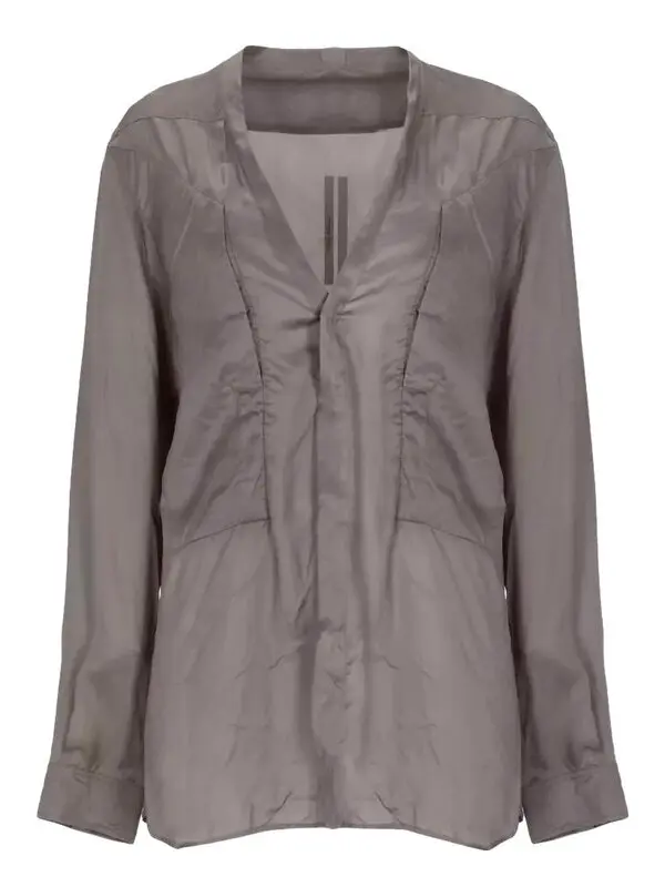 Rick Owens Long-sleeve Shirt - Grey