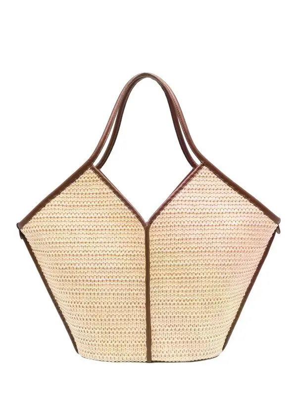 Hereu Calella Raffia Tote Bag - Neutrals