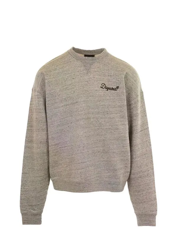 Dsquared2 Embroidered Sweatshirt - Grey