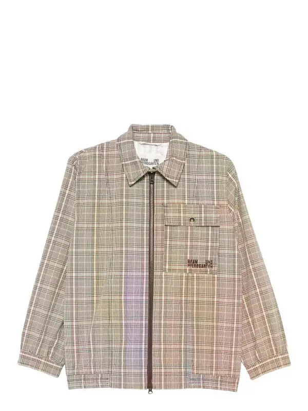 Baum Und Pferdgarten Checked Jacket - Neutrals
