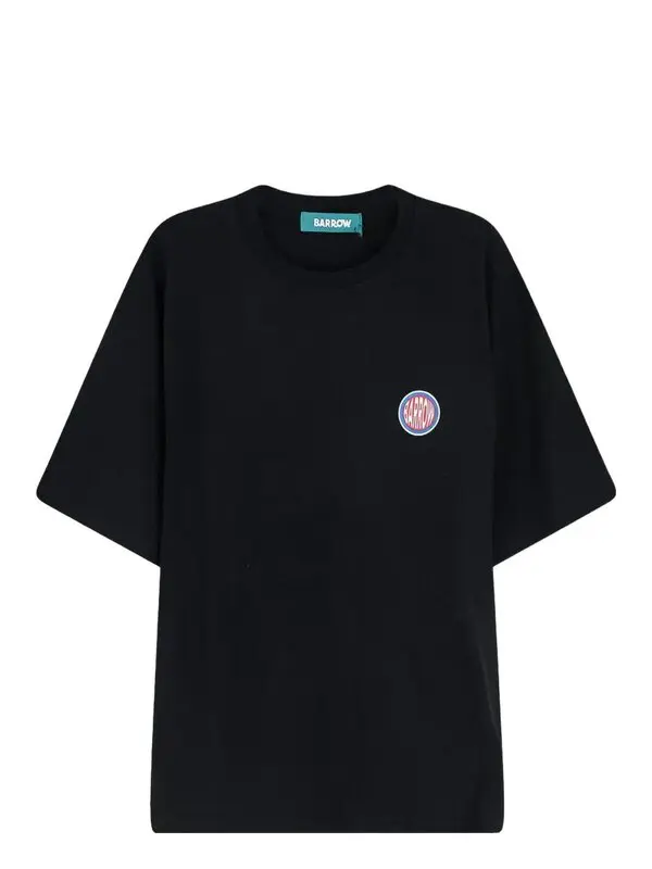 BARROW Graphic-print T-shirt - Black