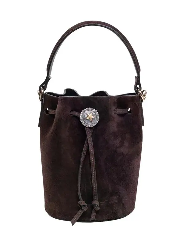 KATE CATE Star-motif Bucket Bag - Brown