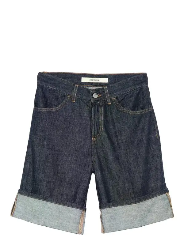 MERCI Tilda Denim Shorts - Blue