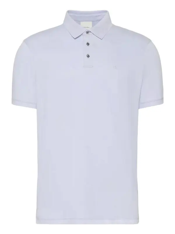 Calvin Klein Short Sleeve Polo Shirt - Blue