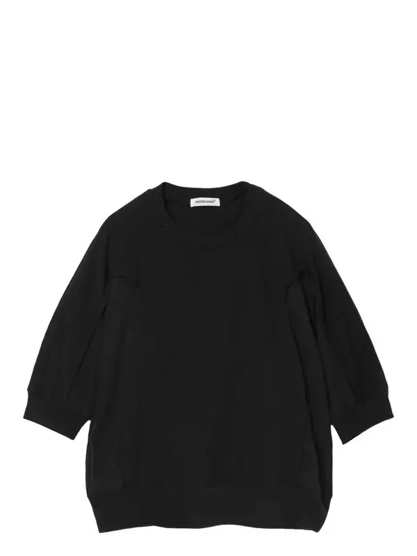 Undercover Three-quarter Sleeve T-shirt - Black