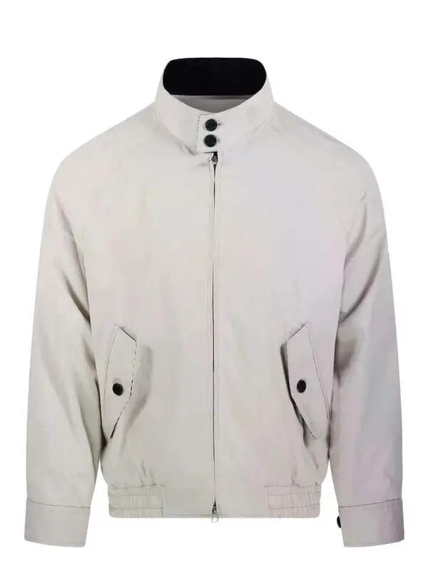 DUNST Button Zip Jacket - Neutrals