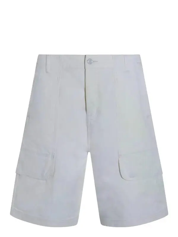 ARTE ANTWERP Canvas Cargo Shorts - White