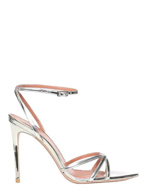 GIULIANO GALIANO Margot Ankle-strap Sandals - Silver