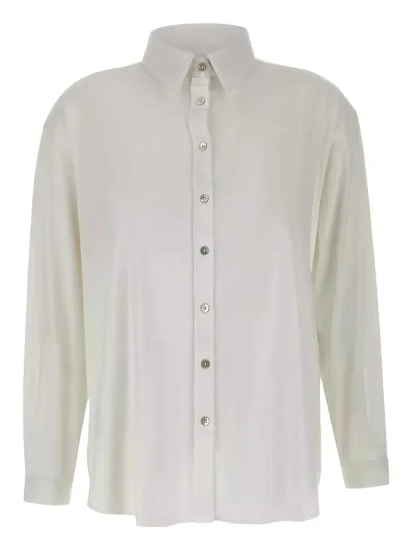 RRD Buttoned Long-sleeve Shirt - White