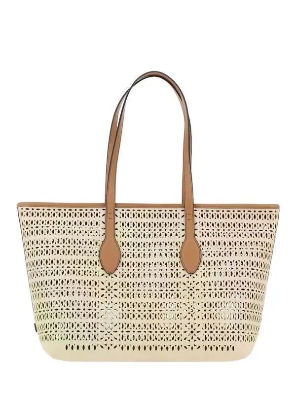 GIANNI CHIARINI Mashup Shoulder Bag - Neutrals