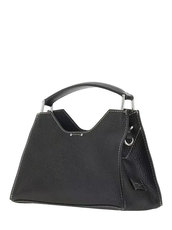 GIANNI CHIARINI Leather Tote Bag - Black