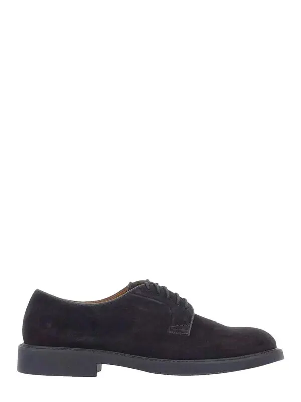 DOUCAL'S Suede Lace-up Shoes - Blue
