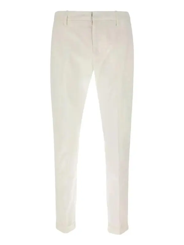 DONDUP Gaubert Slim-fit Trousers - White