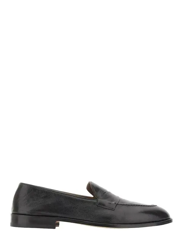 ALEXANDER HOTTO Leather Loafers - Black