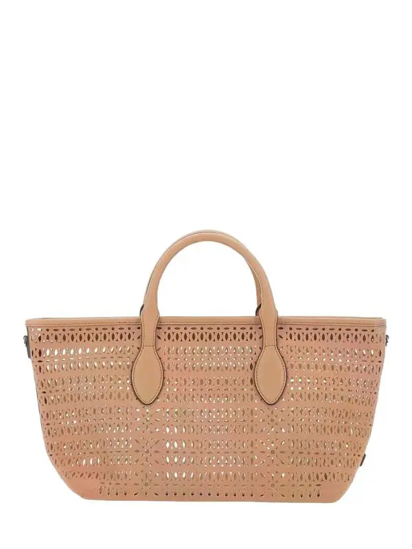 GIANNI CHIARINI Laser-cut Tote Bag - Pink