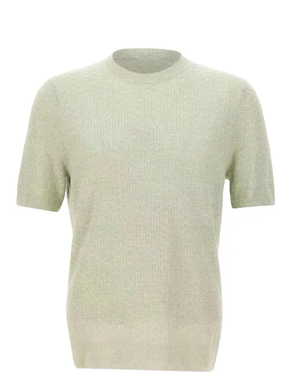 GRAN SASSO Woven-knit T-shirt - Green