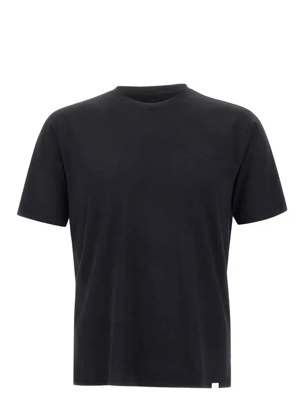DIKTAT Supima Crewneck Cotton T-shirt - Black