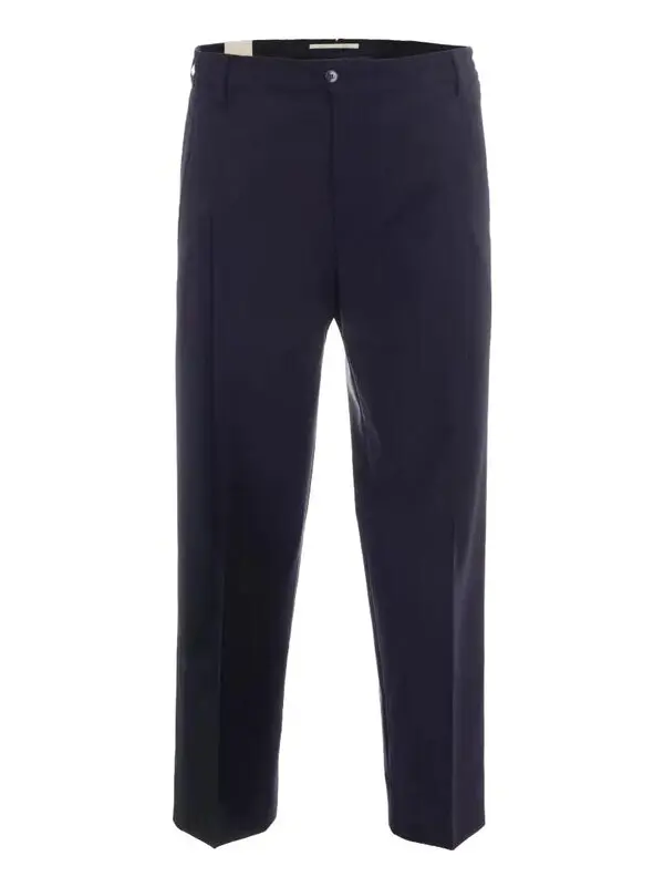 BRIGLIA 1949 Button Trousers - Blue