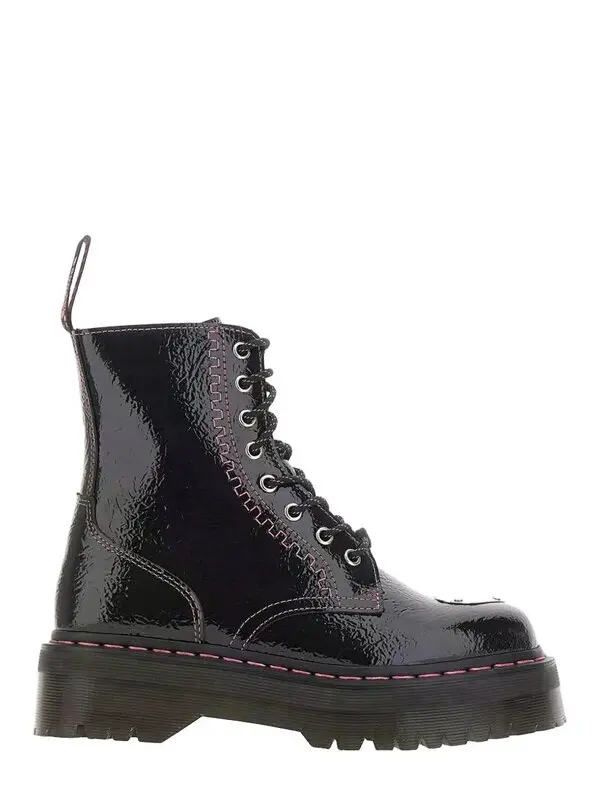 Dr. Martens Jadon Tp Heart-plaque Platform Boots - Black