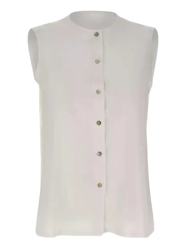 RRD Buttoned Vest - White