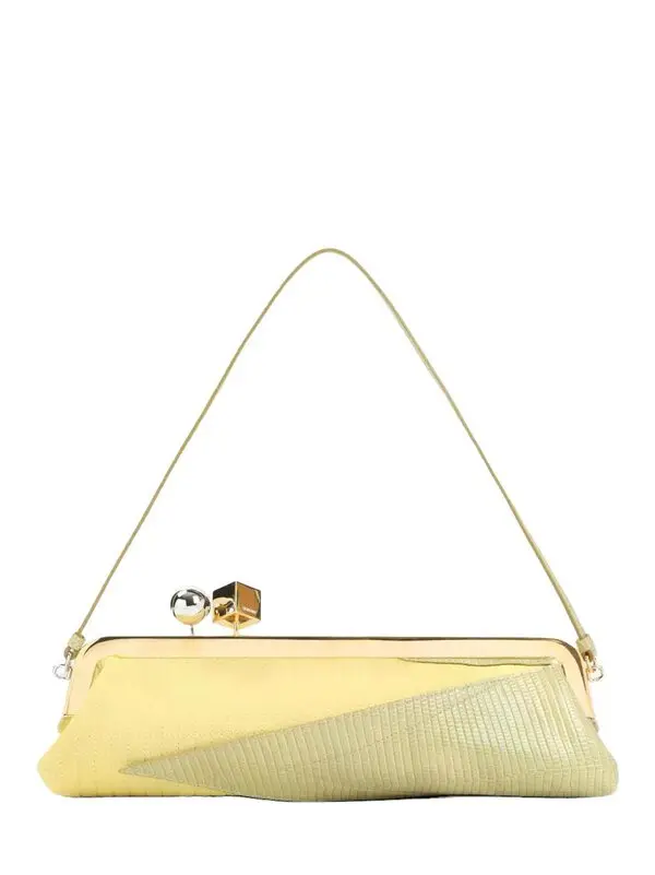 Jacquemus Salon Maïs Clutch Bag - Yellow