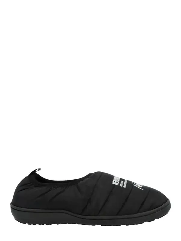 NEIGHBORHOOD X Nanga X Subu Vamp Quilted Slippers - Black