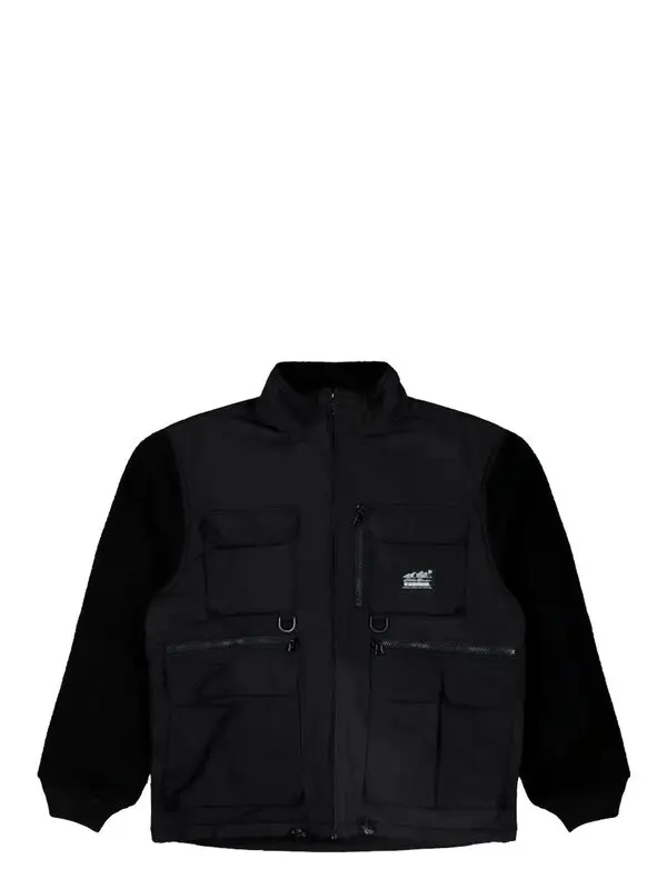NEIGHBORHOOD Fleece Flap-pocket Jacket - Black