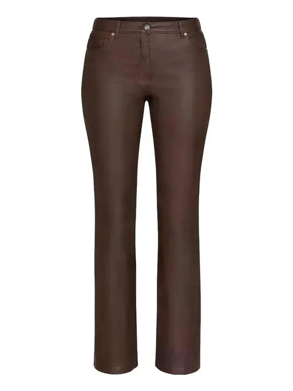 BETTY BARCLAY Slim Fit Trousers - Brown