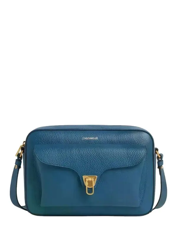 COCCINELLE Flap Cross Body Bag - Blue