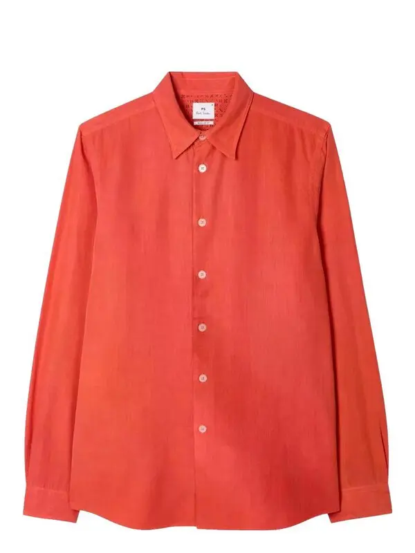 Paul Smith Button-down Point-collar Shirt - Red