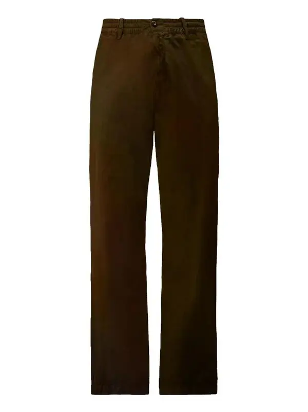 C.P. COMPANY Elasticated-waist Belt-loop Trousers - Brown