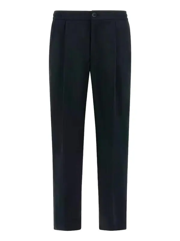 Herno Pleated Trousers - Blue