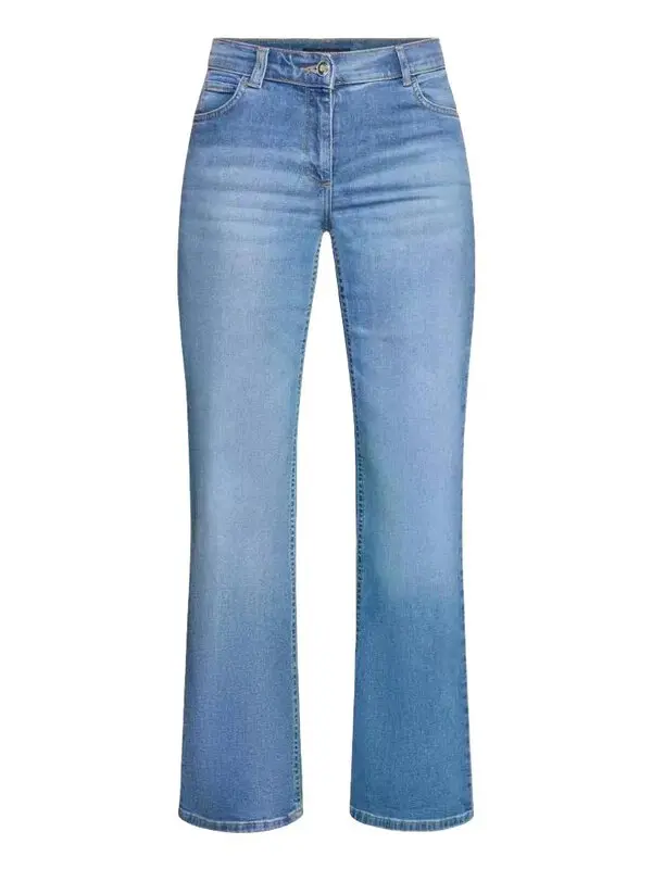 BETTY BARCLAY Belt-loops Denim Jeans - Blue