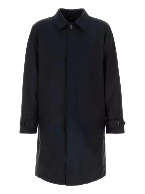 Brioni Silk Coat - Blue