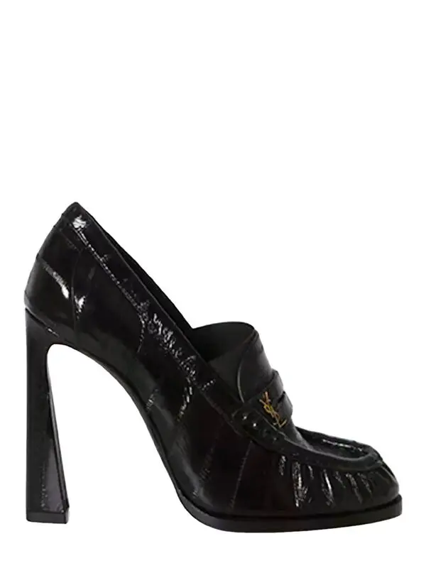 Saint Laurent Le Loafer Heeled Pumps - Black