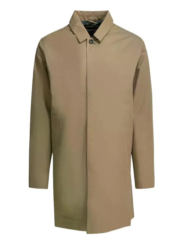 Barbour Buttoned Coat - Neutrals