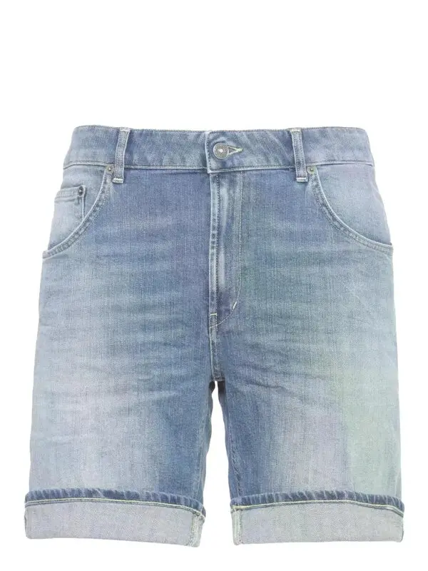 DONDUP Five-pocket Denim Shorts - Blue