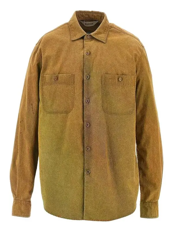 Aspesi Suede Shirt - Brown