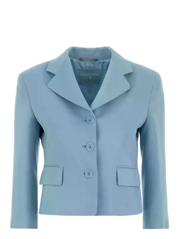 Ermanno Scervino Twill Blazer - Blue