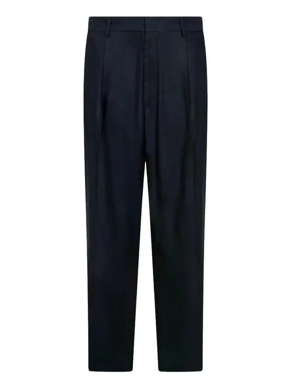 Nn07 Pleated Trousers - Blue