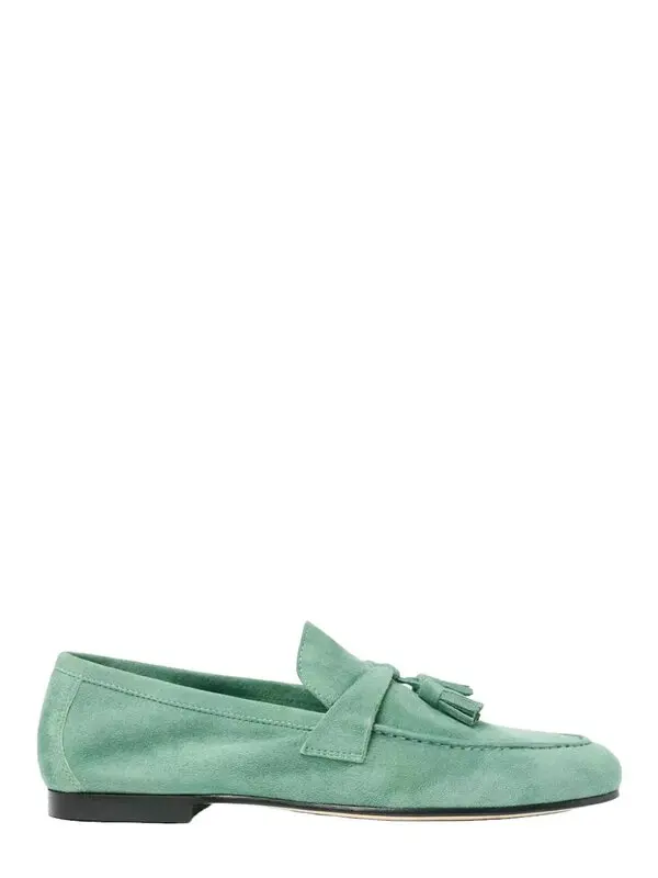 SCAROSSO Luisa Tassel Loafers - Green