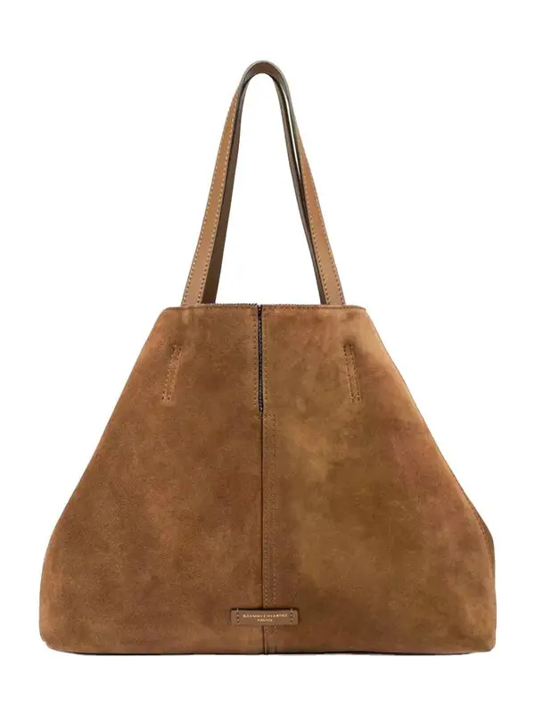 GIANNI CHIARINI Maya Reversible Tote Bag - Brown