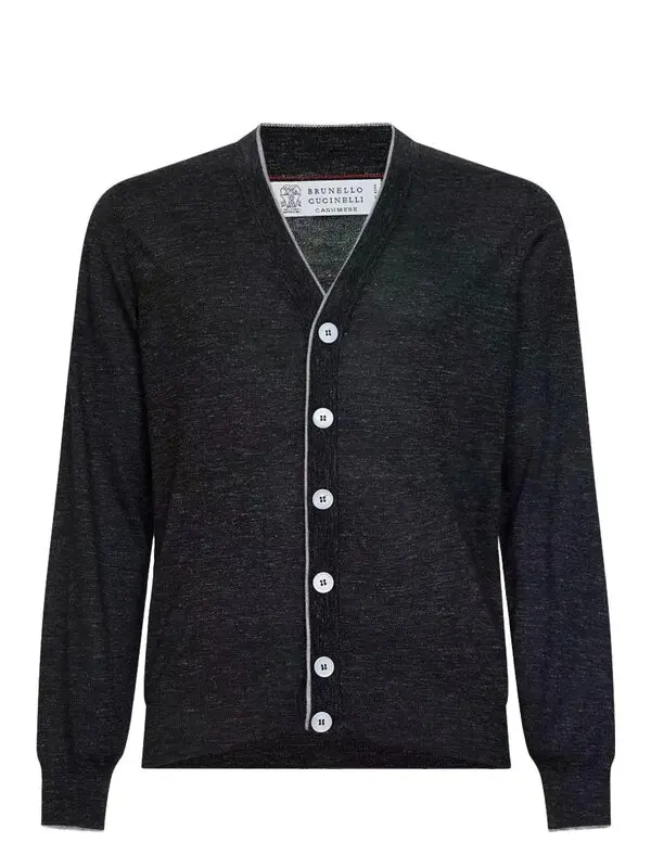 Brunello Cucinelli Button-up Cardigan - Grey