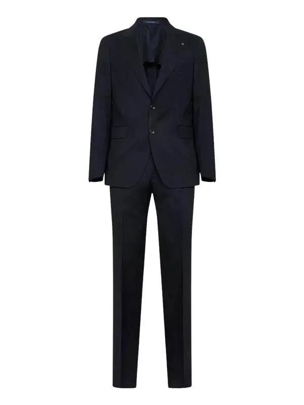 Tagliatore Peak-lapel Suit - Blue