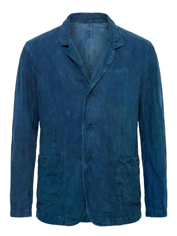CASEY CASEY Single-breasted Blazer - Blue